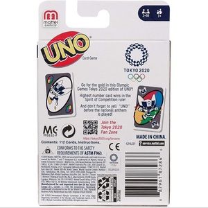 Mattel | Games | Mattel Uno Limited Edition Tokyo 220 Olympics | Poshmark
